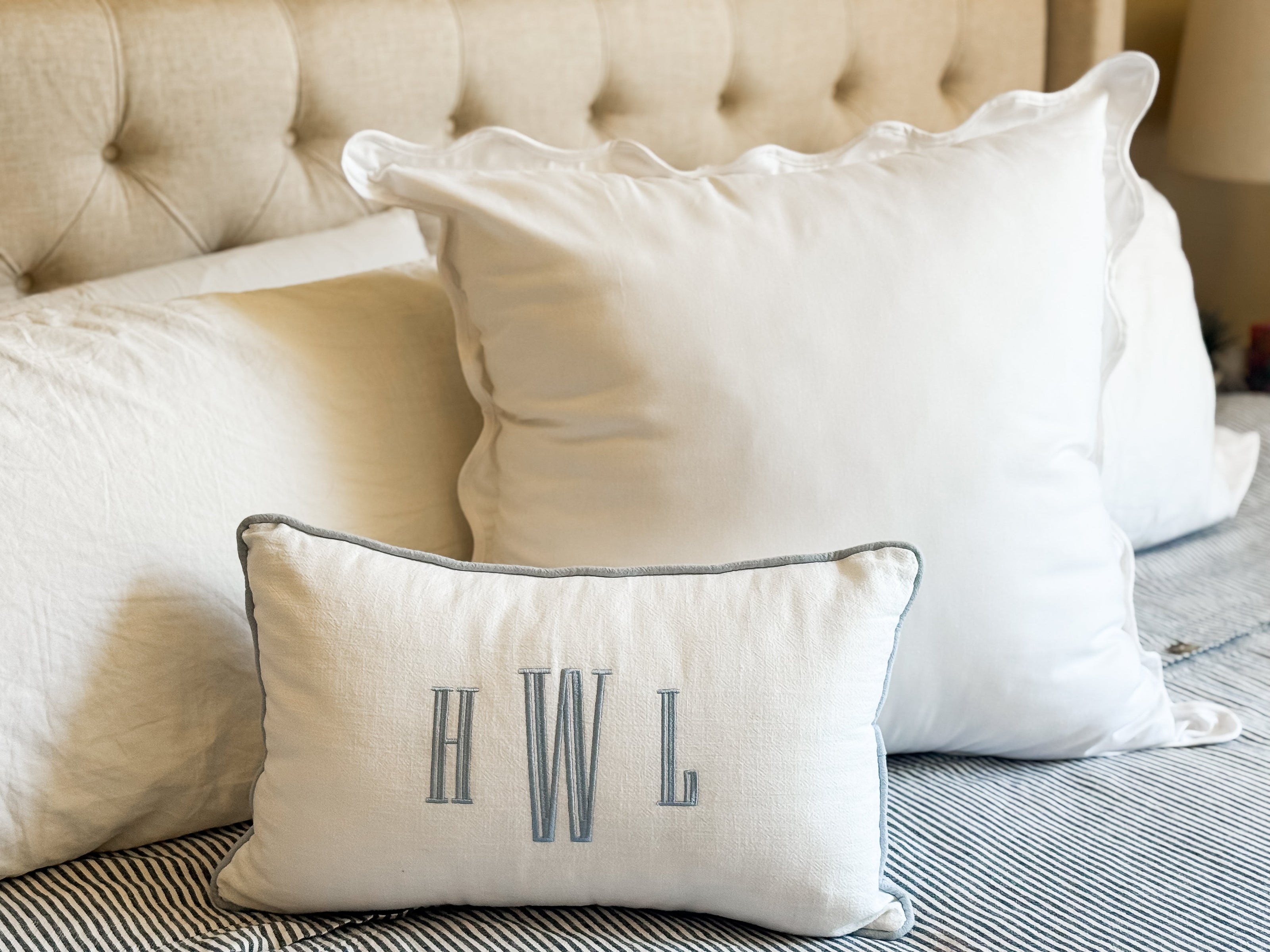 Pillow Covers | Boutique Embroidery-Ready Pillow Blanks – Levi and Lane ...