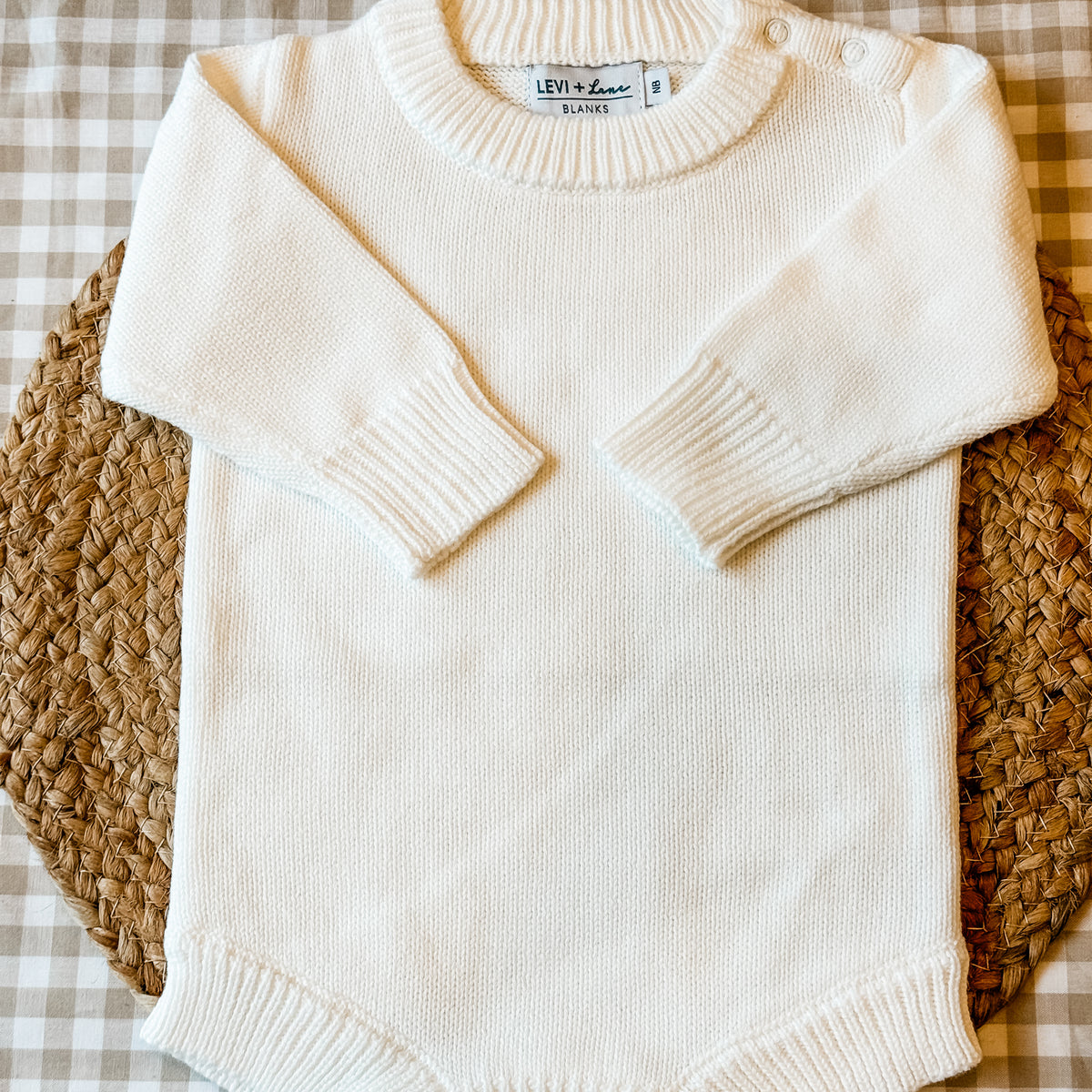 Long Sleeve Knit NO Ruffle Romper- ORIGINAL OVERSIZED FIT – Levi and ...