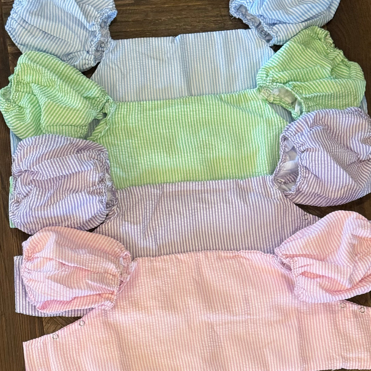 Seersucker Puddle Jumper Cover | Boutique Swim Accessory – Levi and ...