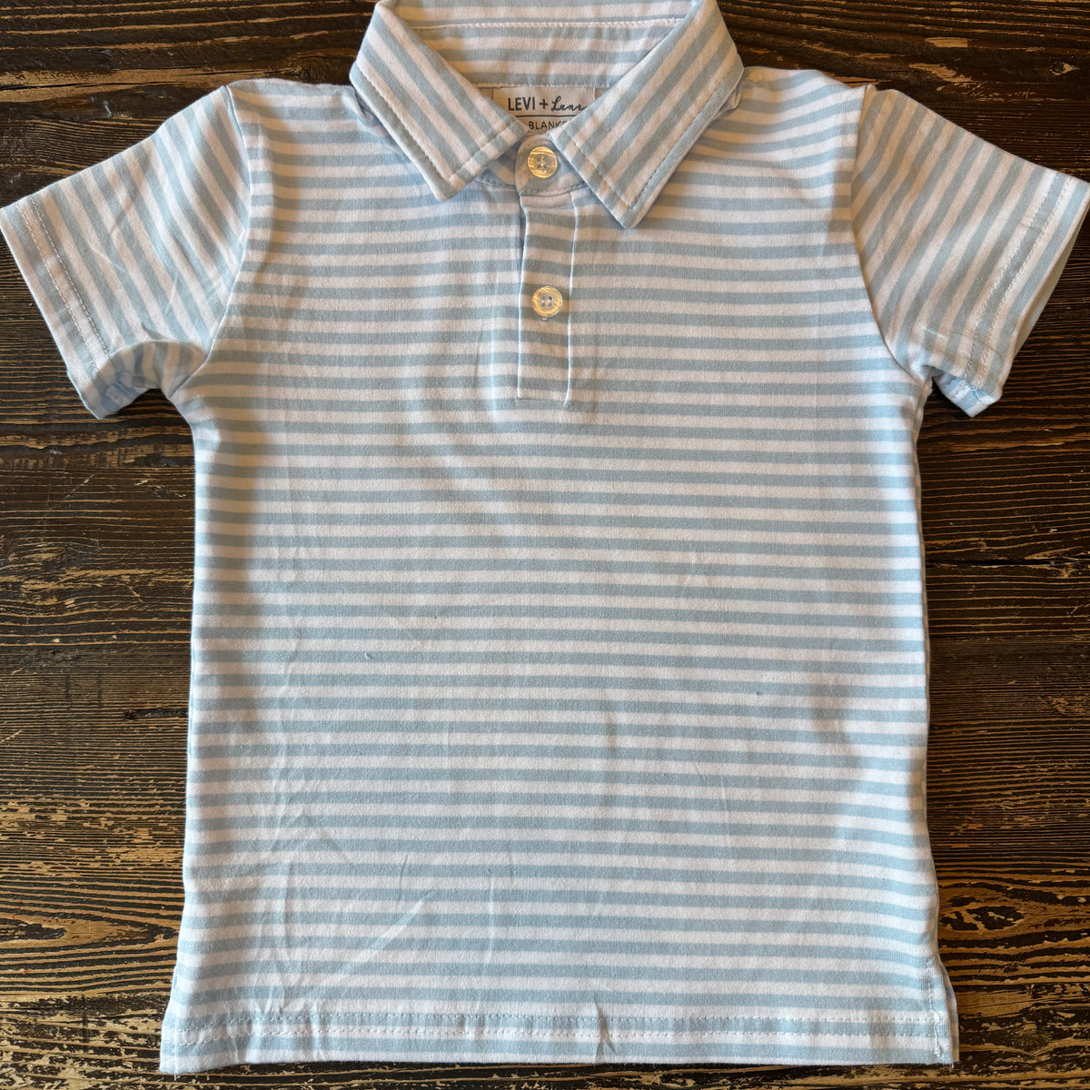Mini Match Polo | Southern Stripes Embroidery Blank | Levi & Lane ...