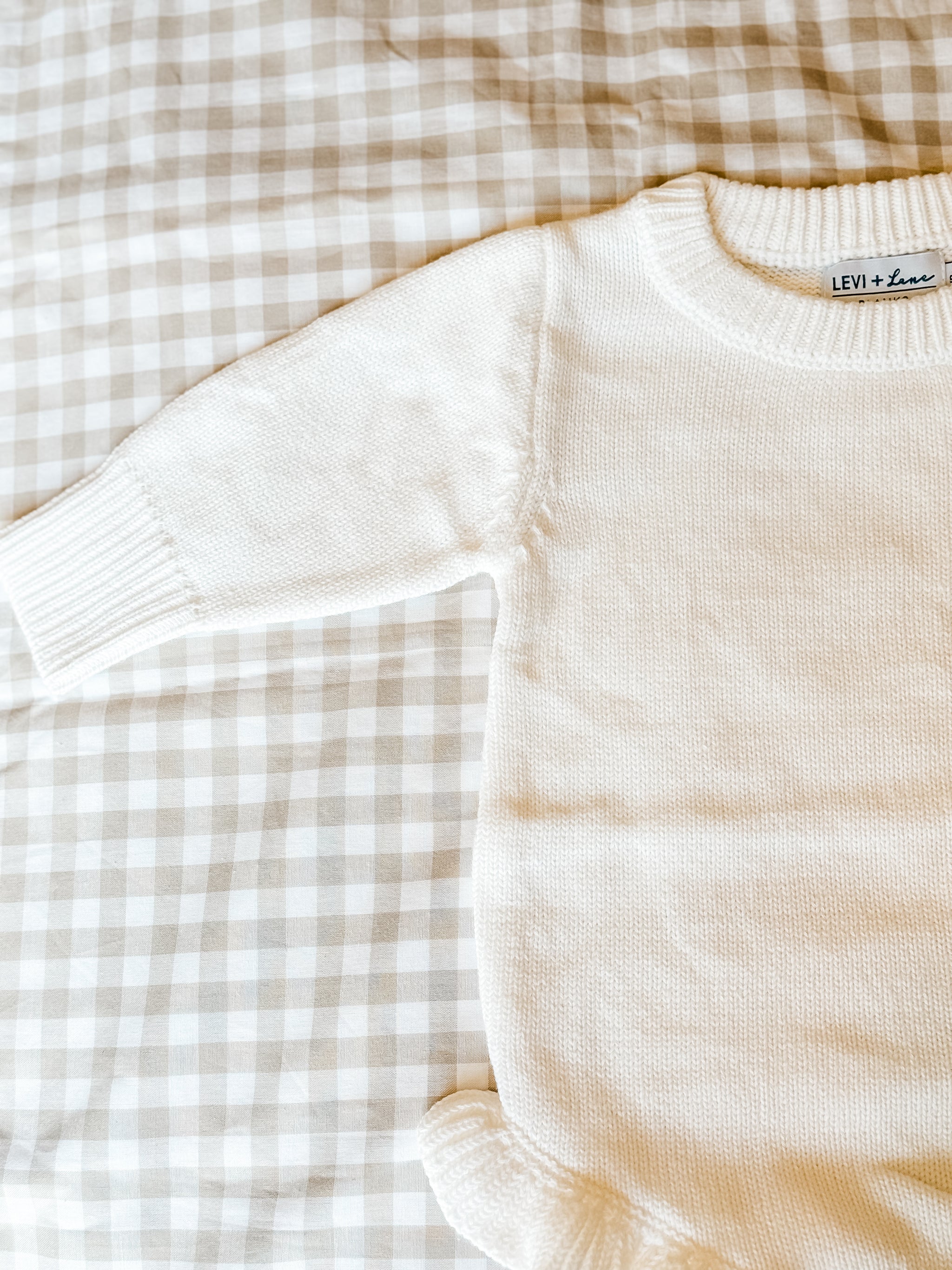 Long Sleeve Knit Ruffle Romper RTS – Levi and Lane Blanks