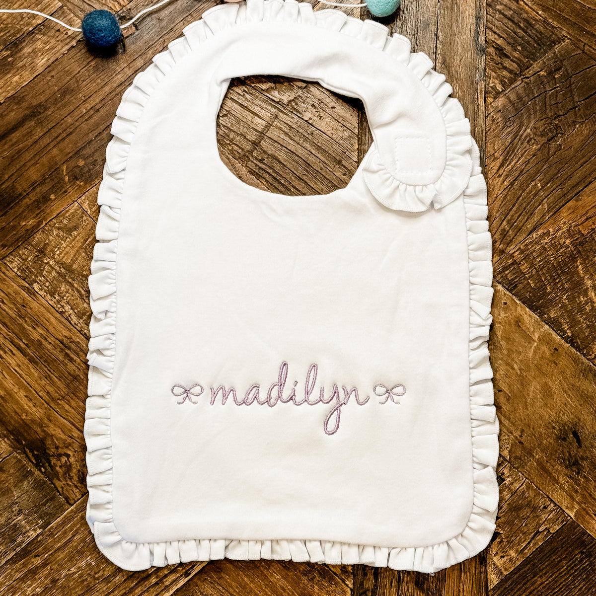 Ruffle Bib – Levi and Lane Blanks